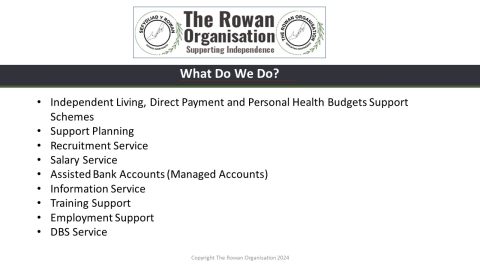 Staffordshire - The Rowan Organisation
